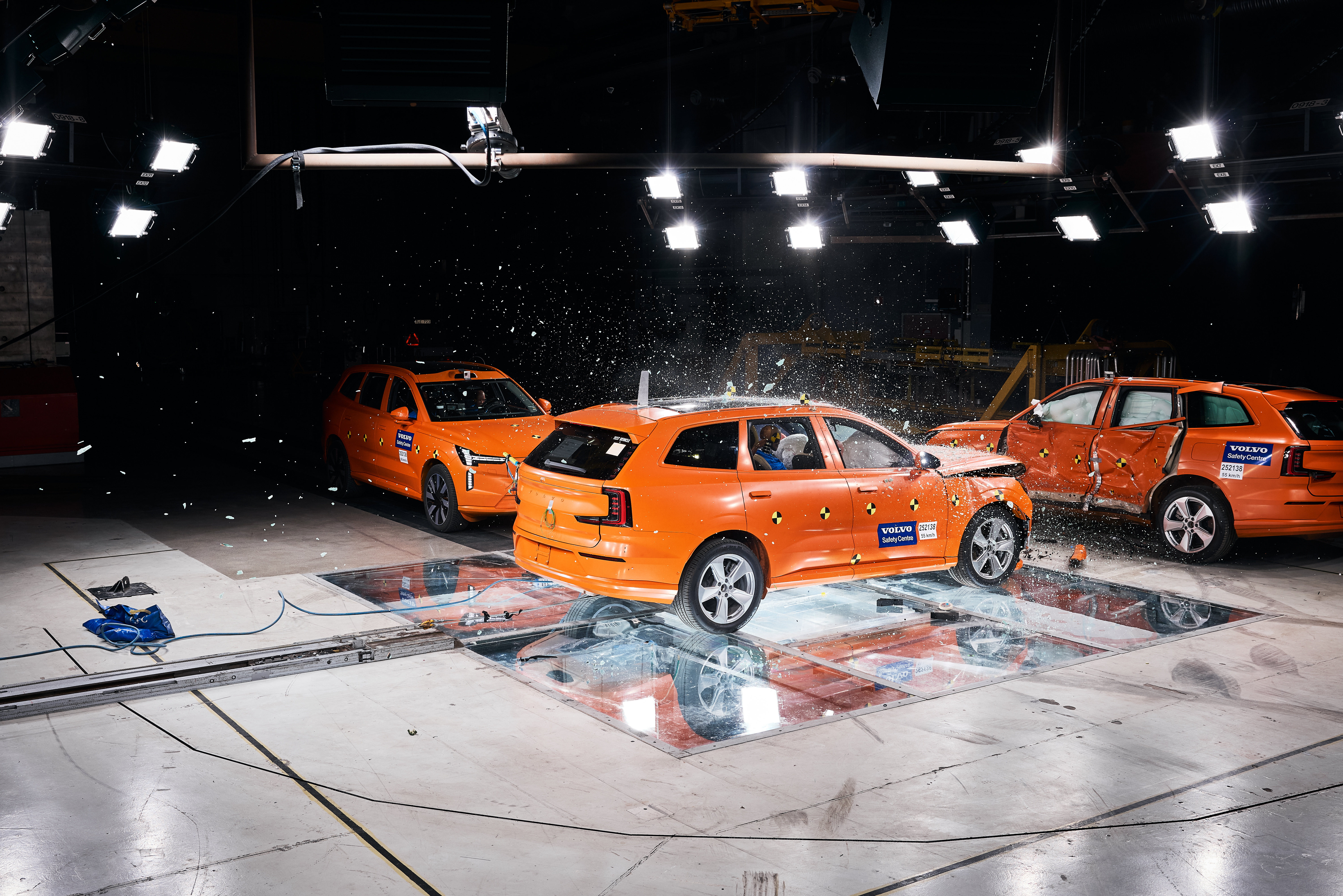 Grenzen testen: Ein Besuch im Volvo Cars’ Crash Lab